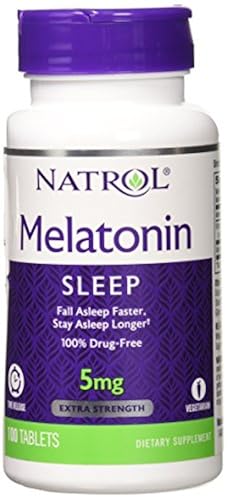 Natrol Melatonin Time Release 5mg Tablets 100 ea in Oman | Whizz ...