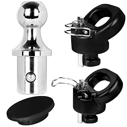 Chaoos 60618 Puck System Gooseneck Hitch Ball Kit, 2 5/16-Inch Ball ...