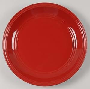 Amazon.com : Mainstays Red Sedona Dinner Plate, Fine China Dinnerware ...
