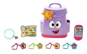 Amazon.com: Fisher-Price Nickelodeon Dora & Friends, Backpack Adventure ...