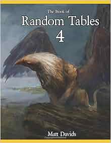 Amazon.com: The Book of Random Tables 4: Fantasy Role-Playing Game Aids ...
