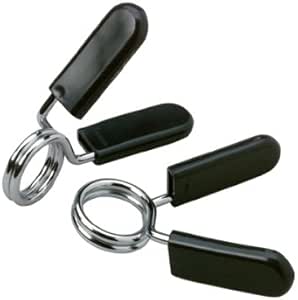 Amazon.com : Valeo 1 Inch Standard Spring Collars With Chrome Plating ...