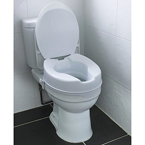 Buy Coopers of Stortford Raised Comfort Bathroom Toilet Seat Online at ...