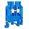 Elmex Blue KUT 4N DIN Rail Terminal Block Screw Type UL 600V 30A 20 ...