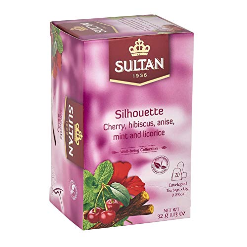 SULTAN TEA Silhouette Tea, Moroccan Tea with Cherry, Hibiscus, Anise ...