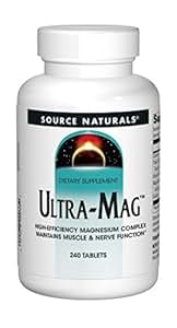 Amazon.com: Source Naturals Ultra-Mag 400mg Bioavailable High ...