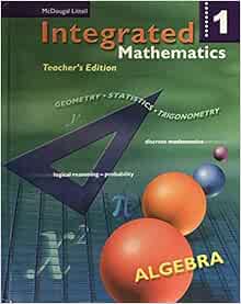 Amazon.com: McDougal Littell Integrated Math: Teacher Edition Book 1 ...