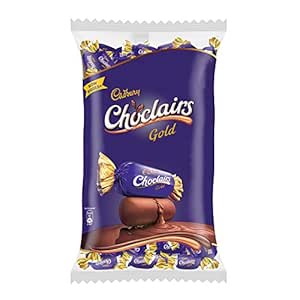 Cadbury Choclairs Gold , 342 gm Pack (60 Candies): Amazon.in: Grocery ...