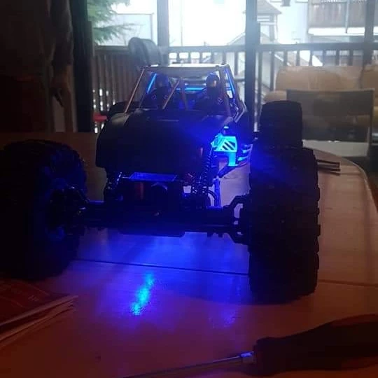 Amazon.com: DANCHEE RidgeRock - 4WD Electric Rock Crawler - 1/10 Scale ...