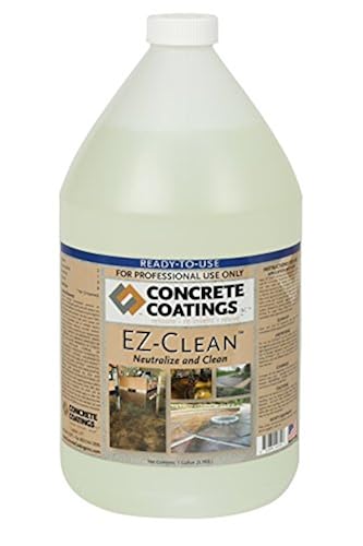 CC Concrete Coatings EZ-Clean - Concrete Acid Stain Neutralizer ...