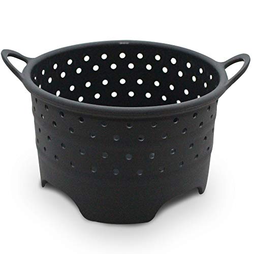 Silicone Instant Pot Steamer Basket, Strong Grip IP Pressure Silicon ...