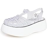 Amazon.com | Melissa Becky Platform Slides for Women - Cushioned and ...