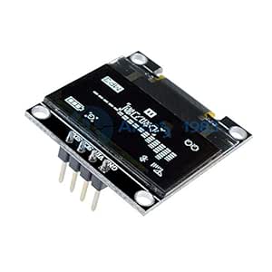 0.96" I2C IIC Serial 128X64 White OLED LCD LED Display Module for Arduino : Amazon.in: Computers ...