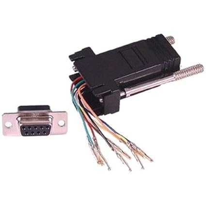 RJ45 to Serial RS232 9 Pin Female Adaptor: Amazon.co.uk: Electronics