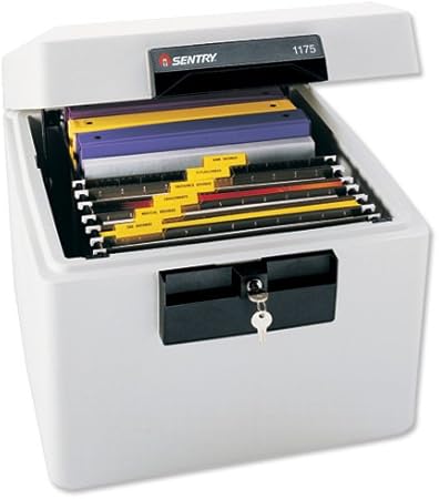 Sentry Fire-Safe Security File Box for A4 23.1kg 36.4L W441xD437xH357mm ...