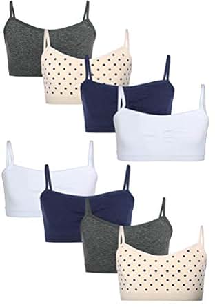 Amazon.com: Sweet Princess Girls Nylon/Spandex Seamless Training Bra (8 ...