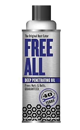 Gasoila Free All Rust Eater Deep Penetrating Oil: Power Tool Lubricants ...