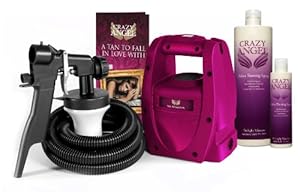 Crazy Angel - Airbrush Spray Tanning Kit - Airbrush Petite Kit ...