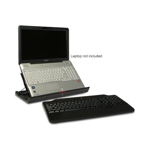 Logitech Alto Notebook Stand With Cordless Keyboard & USB Hub on ...