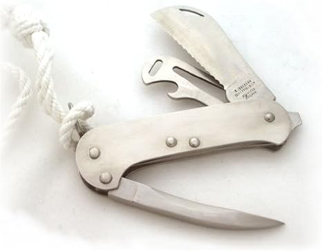 Stainless steel sailing knife for offshore yachting & sailing ...