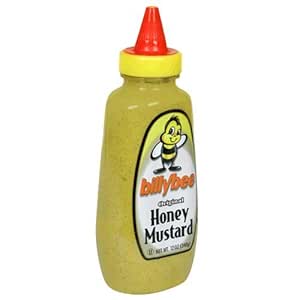 Amazon.com : Billy Bee Original Honey Mustard Squeeze Bottle 12oz (Pack ...