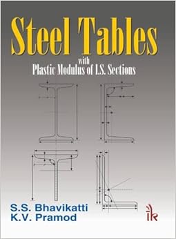 Buy Steel Tables: with Plastic Modulus of I.S. Sections Book Online at ...