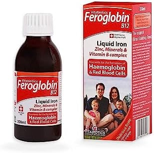 Vitabiotics Feroglobin B12 Syrup 200 ml price in UAE | Amazon UAE | kanbkam