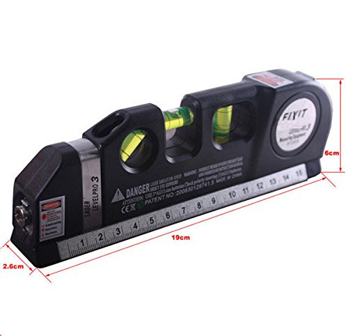 Buy CEXECELLS Multipurpose Laser Level Laser Measure Level Horizon Horizontal Vertical Line 8FT ...