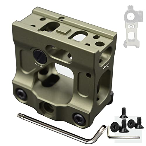 Fineonly Red Dot Riser Mount Scope Riser Picatinny Rail Riser 2 Inch ...