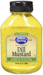 Amazon.com : SILVER SPRINGS MUSTARD SPRING DILL 9.5 OZ : Grocery ...
