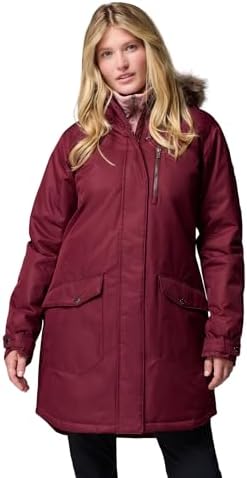 Columbia Women's Suttle Mountain Long Insulated Jacket, Winter Jacket ...