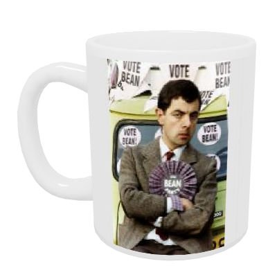 art247 Mr Bean Rowan Atkinson - Mug - Standard Size: Amazon.co.uk ...