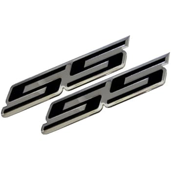 Amazon.com: SS Super Sport RED Highly Polished Aluminum Silver Chrome ...