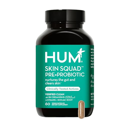 HUM Skin Squad - Probiotic Supplement for Clear Skin & Gut Health ...