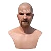 oceanmapsa Scary Halloween Old Man Mask for Adult, Realistic Latex Mask ...