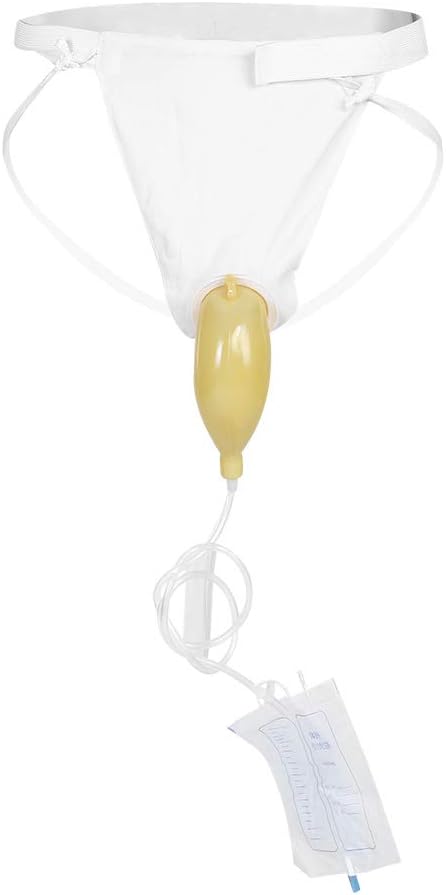 Portable Urinal System, Silicone Urine Collector with 1000Ml Spill ...