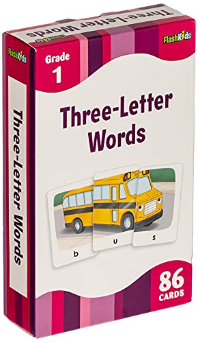3 Letter Words (Flash Kids Flash Cards) : Flash Kids Editors: Libros ...