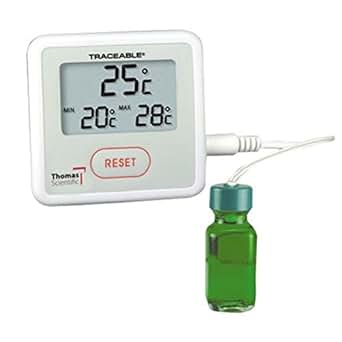 Thomas Traceable Sentry Thermometer, with Bottle Probe, - 50 to 70 ...