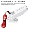 OAMCE Bilge Float Switch, Automatic Bilge Pump Float Switch Rule Float Switch DC 12V 24V 32V for ...