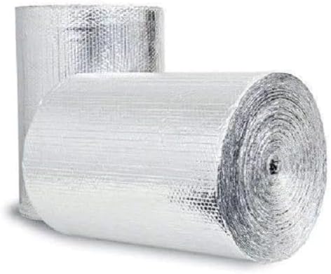 Heat Cool Shield Thermal Bubble Roll Silver FOIL Insulation R8 1/4INCH ...
