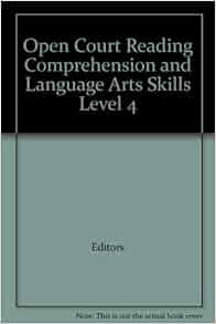 Open Court Reading Comprehension and Language Arts Skills Level 4 ...