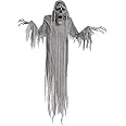 Amazon.com: Hanging Phantom 72 Inches Animated Halloween Prop Haunted ...