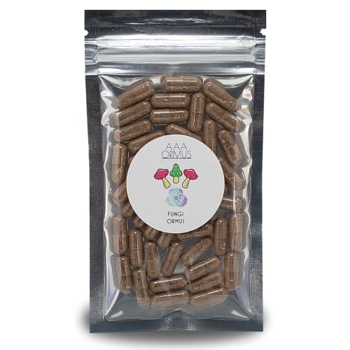 ORMUS Fungi - 45 Vegan Capsules - Ormus Base Supplement - 7 Species Of ...