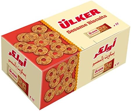 Ulker Sesame Biscuits, 12 x 62 g price in Saudi Arabia | Amazon Saudi ...