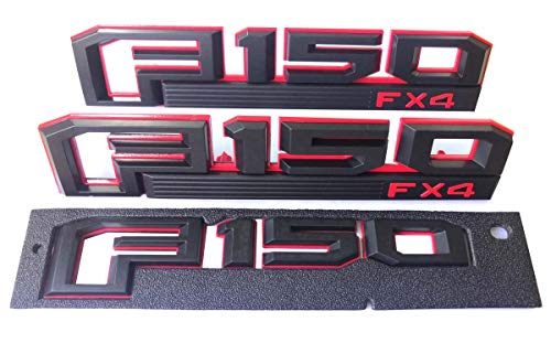 Compare price to red f150 fx4 emblems | TragerLaw.biz