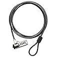 Amazon.com: Targus DEFCON T-Lock Resettable Combo Cable Lock for Laptop ...