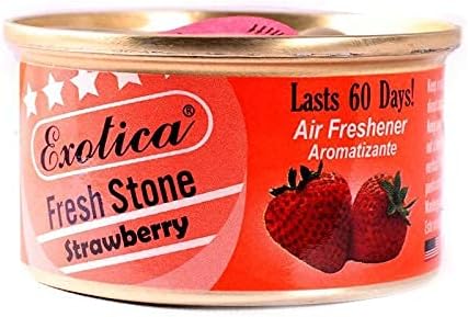 Exotica Strawberry Scent Car Air Freshener, Long Lasting Odor ...
