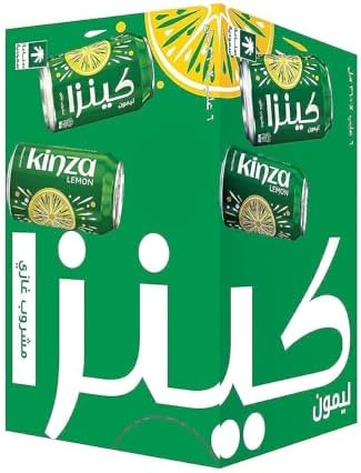 Kinza Lemon Carbonated Soft Drinks 6-Pieces Set 360 ml price in Saudi ...