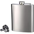 Amazon.com: Hip Flask and Refill Funnel Set - 8 oz, Easy Pour ...