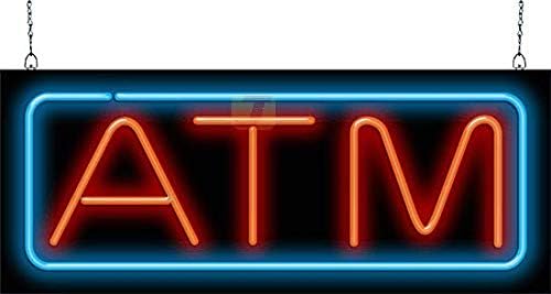 ATM LED Neon Sign Vending Machine Parts & Accessories ATM Machine Parts ...